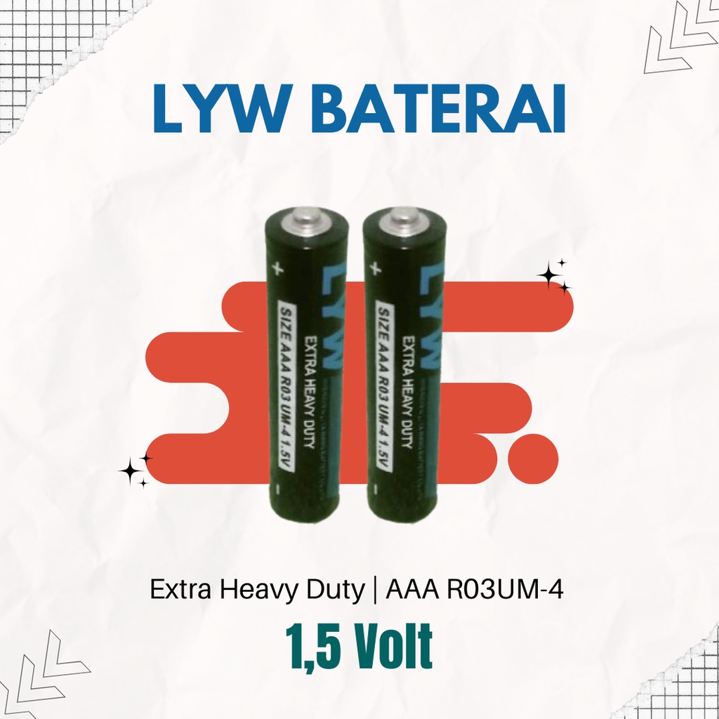 Jual Baterai AAA untuk remote AC / Baterai Untuk Remote TV ukuran AAA ...