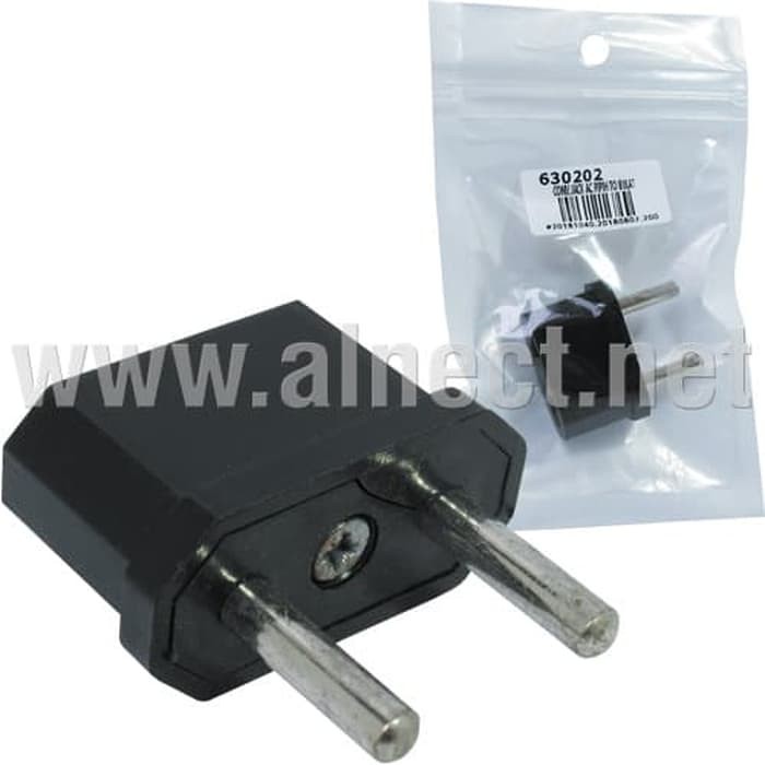 Jual Konverter Over Steker Sambungan Listrik AC Pipih/Gepeng ke Bulat ...