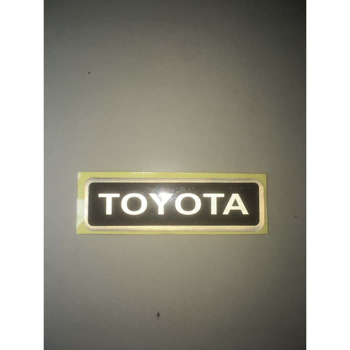 Jual Emblem Sticker / Stiker Toyota (Reflective) | Shopee Indonesia