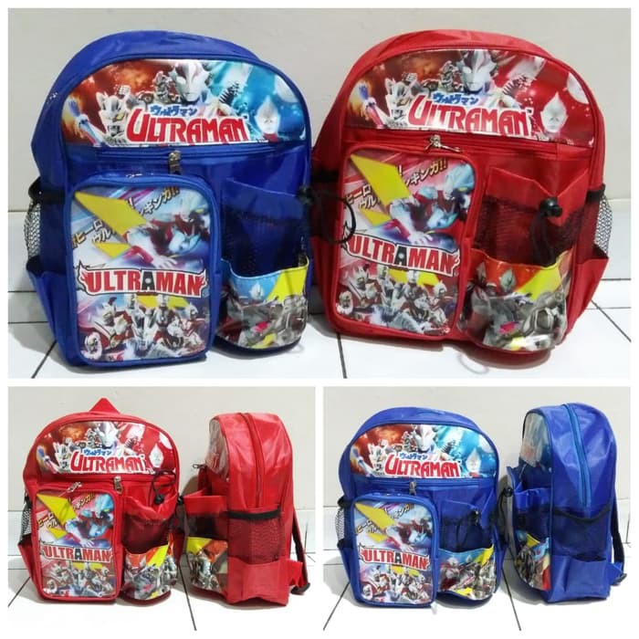Jual Tas ransel anak sekolah TK PAUD printing Superhero Ultraman Ultramen Berkualitas | Shopee ...