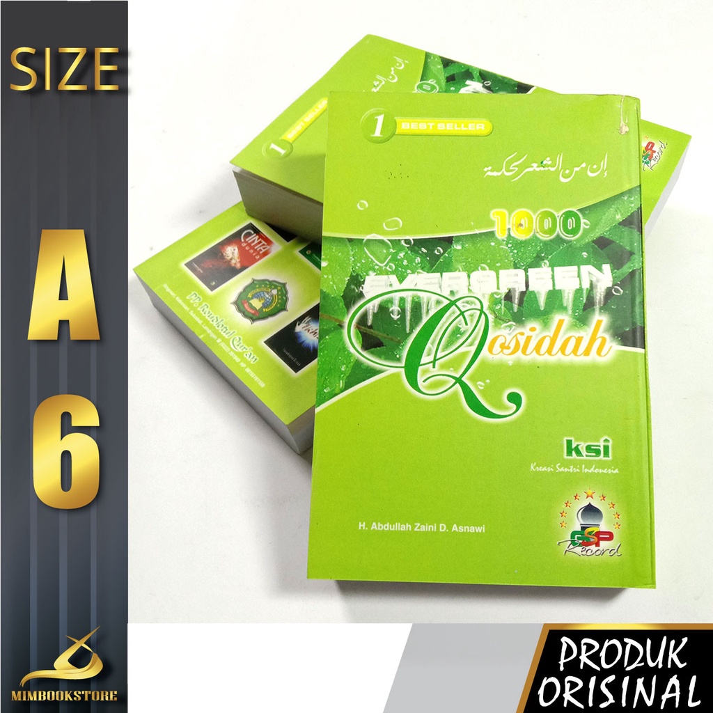 Jual Buku - EVERGREEN; 1000 Qasidah - Kreasi Santri Indonesia - H ...