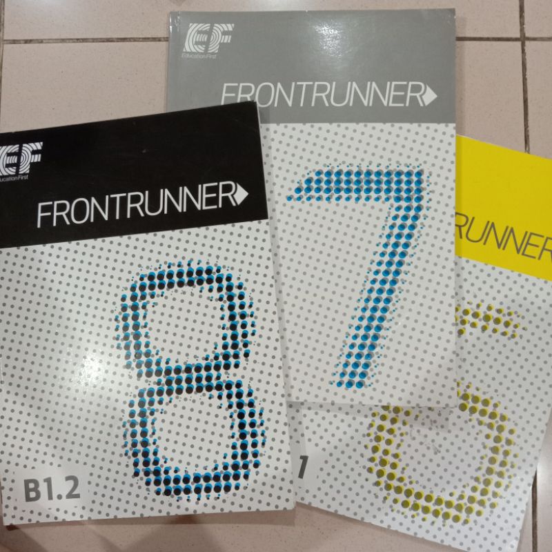 Jual EF Frontrunner inggris English buku les soal latihan internasional ...