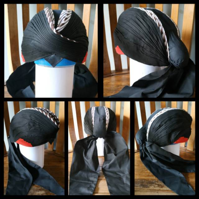Jual Blangkon Jogja lipat Samurai Sliwir / Adat Jawa Tengah / Pakaian ...