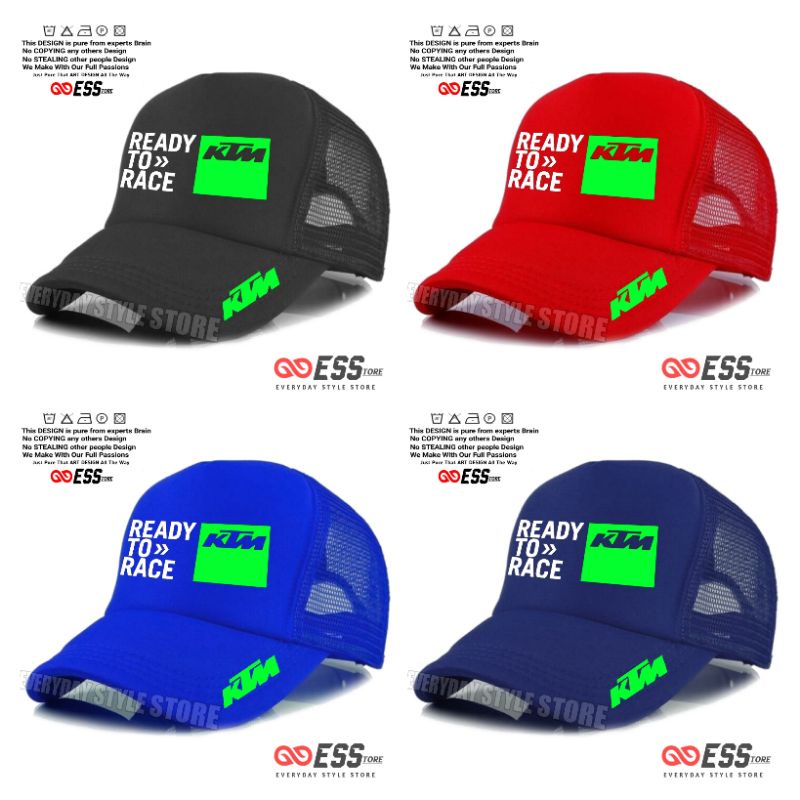 Jual Topi KTM Racing Ready To Race Trucker Jaring - Topi KTM Racing ...