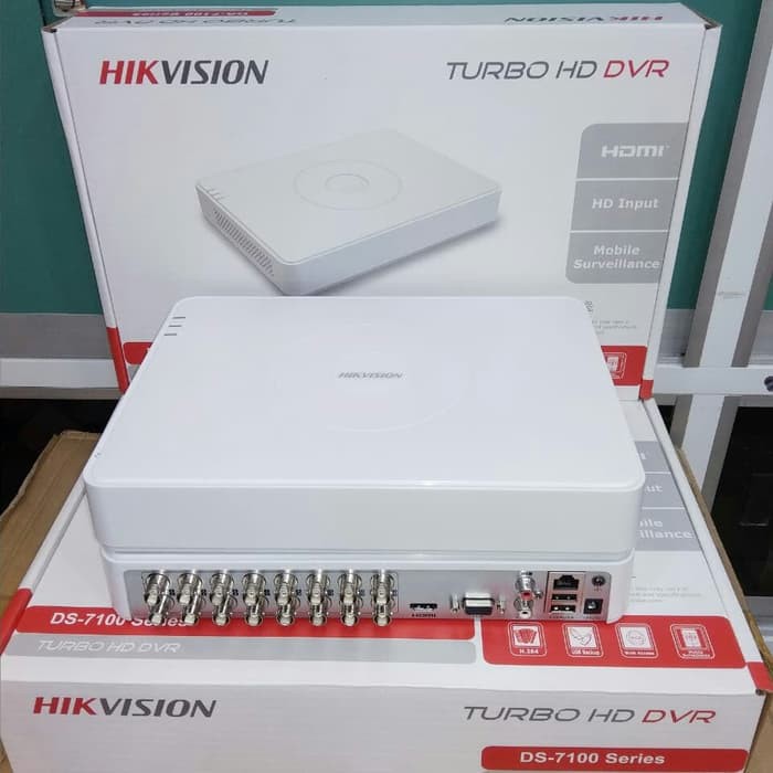 Jual DVR HIKVISION 16CH TURBO HD HYBRID P2P | Shopee Indonesia