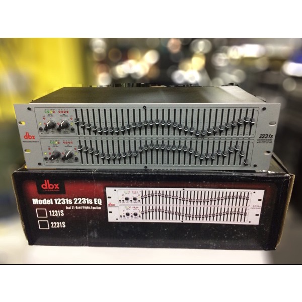 Jual Equalizer DBX 2231s ( 2 x 31 Channel ) | Shopee Indonesia