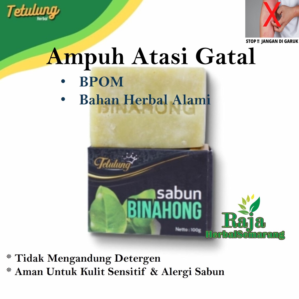 Jual Sabun Binahong 100 gr Tetulung Herbal Sabun Untuk Jerawat Gatal ...