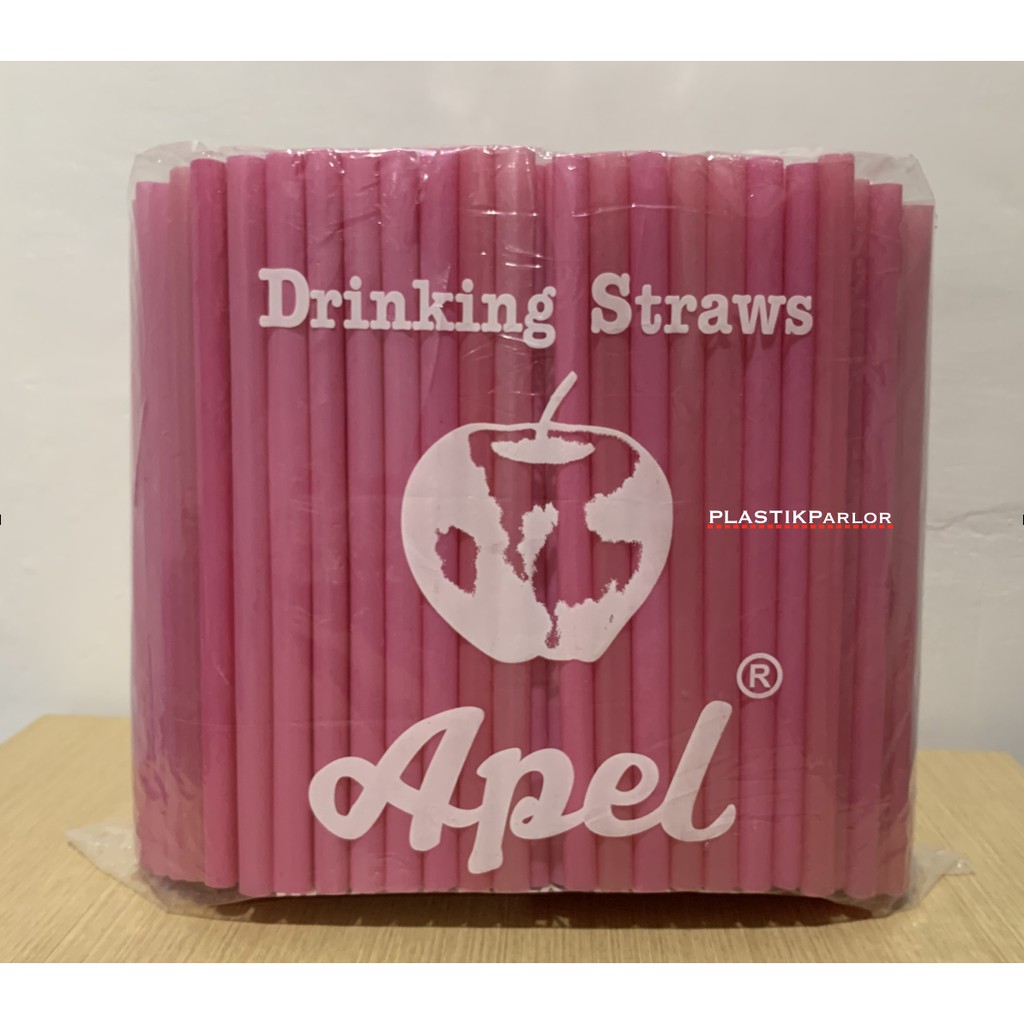 Jual SEDOTAN BUBBLE BOBA MURAH WARNA WARNI MERK APEL 8 MM 250 gr ...