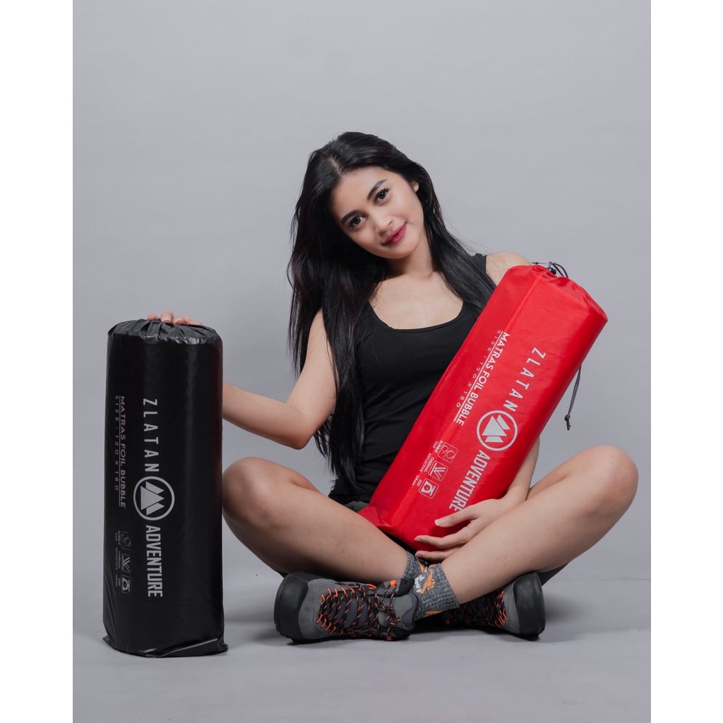 Jual Matras Karet / Matras Foil Zlatan Bubble Double Side Original ...