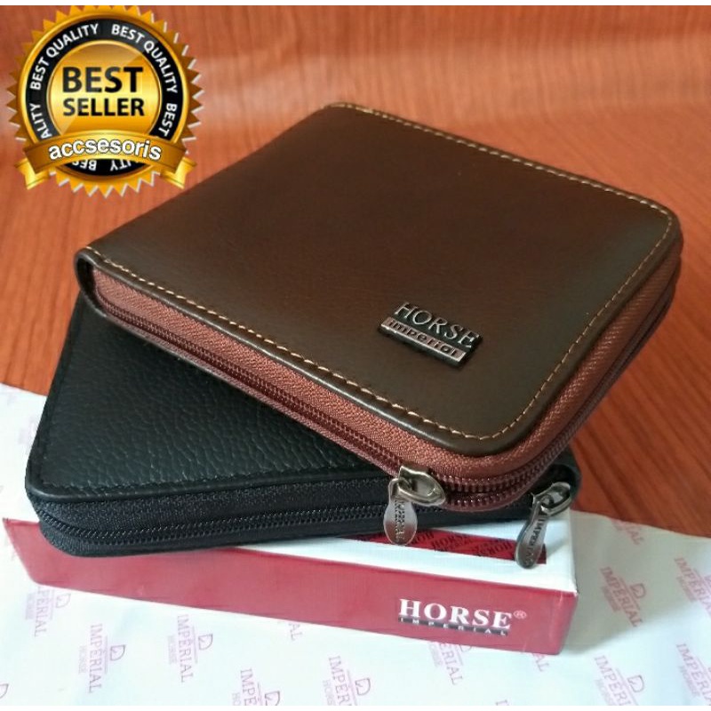 Jual DOMPET RESLETING FULL PRIA WANITA/ Dompet kulit sapi asli dompet ...