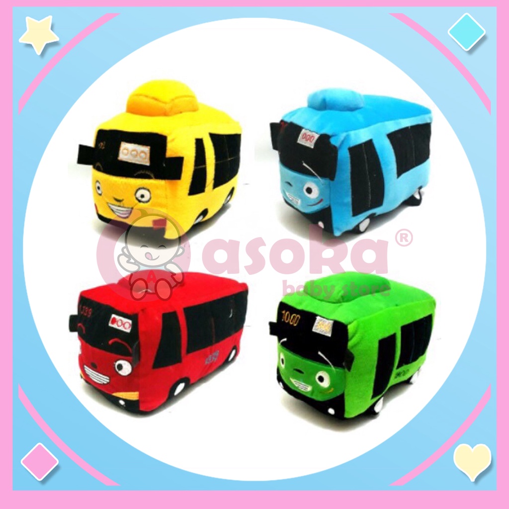 Jual Boneka Bus Tayo Size S ASOKA | Shopee Indonesia