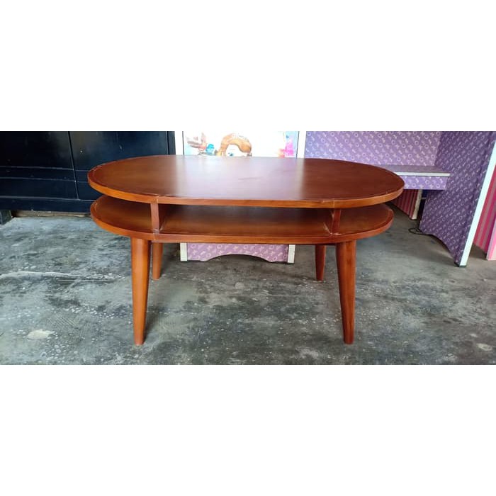Jual Meja Tamu Oval Minimalis | Shopee Indonesia