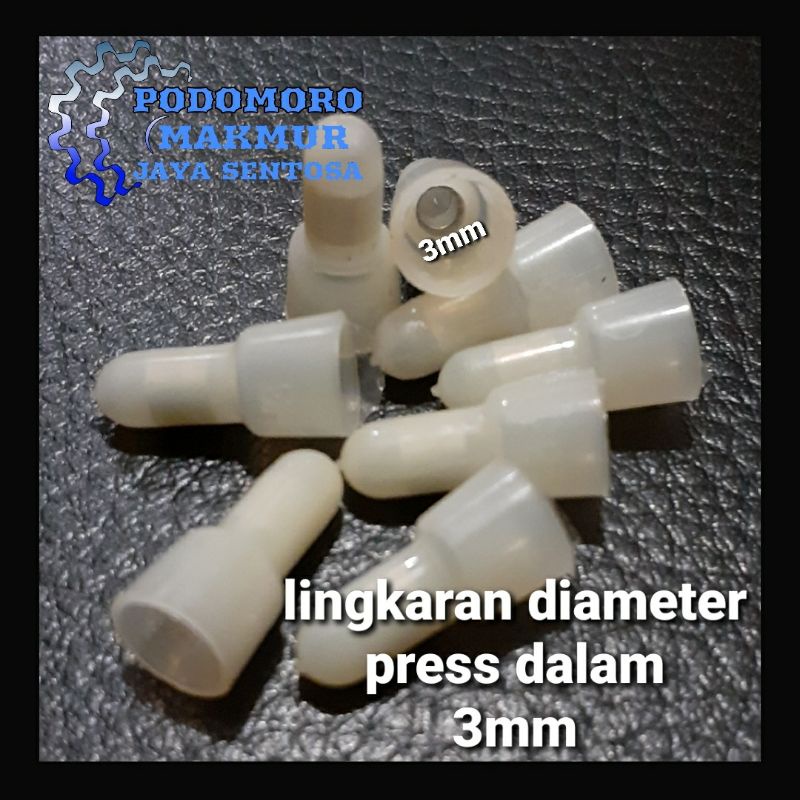 Jual lasdop press 3mm ( eceran ) penutup sambungan kabel | Shopee Indonesia