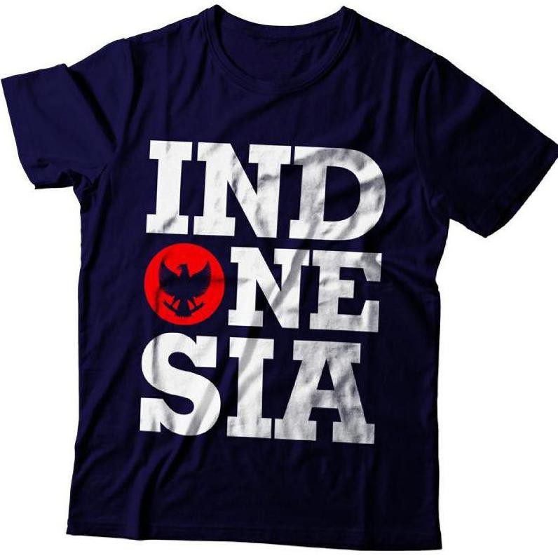 Jual Kaos Indonesia Baju Distro Timnas OT Biru DONGKER Lambang Gambar ...