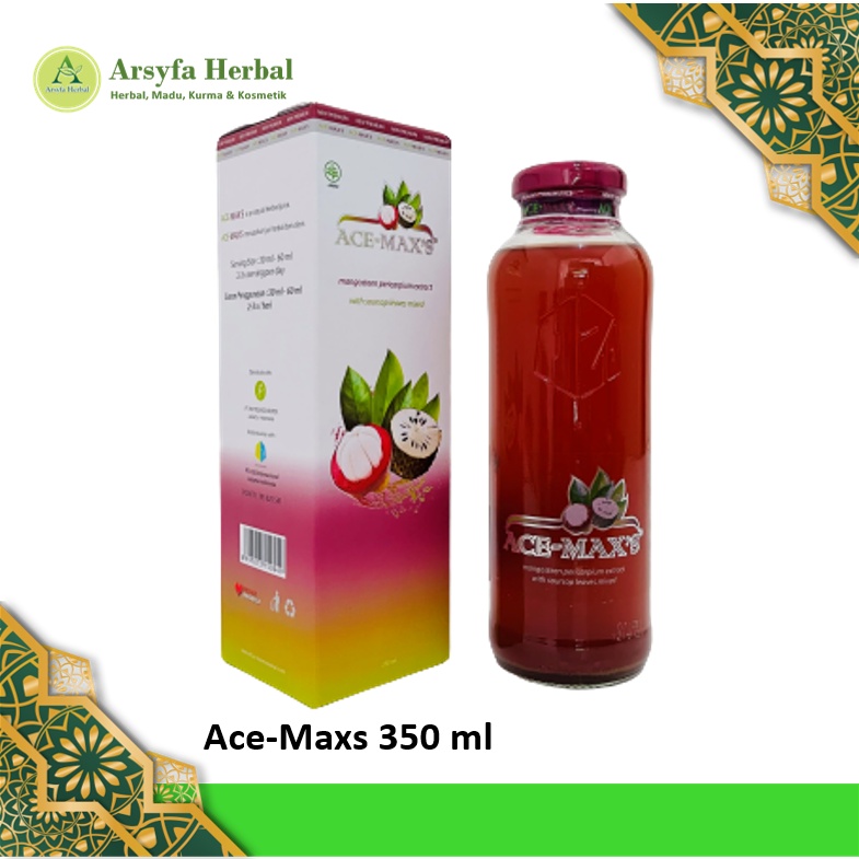 Jual ACE MAXS Acemaxs 350 ml Acemax Acemaxs Jus Kulit Manggis Ekstrak kulit Manggis Daun Sirsak ...
