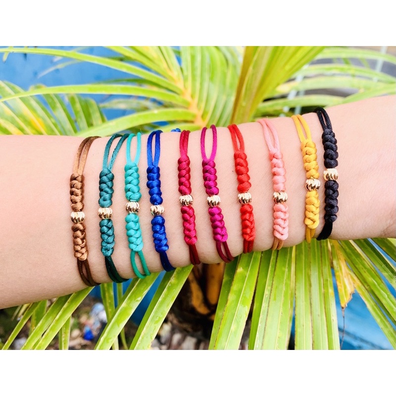 Jual Gelang Tali Serut Minimalis Bola Kecil Satu | Shopee Indonesia