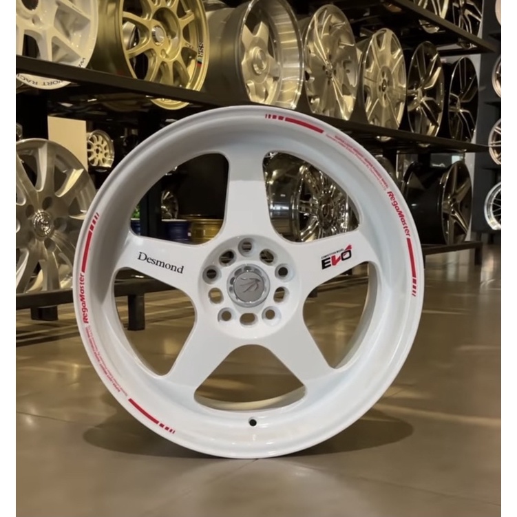Jual Velg mobil Regamaster Desmond Evo rep White | Shopee Indonesia