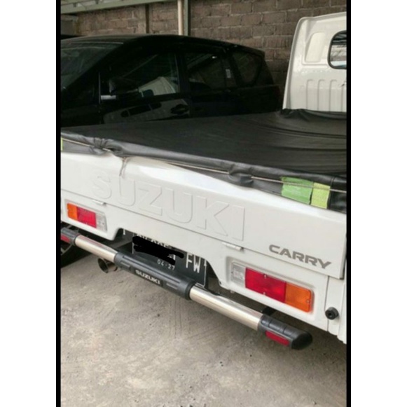 Jual Bumper pengaman belakang stainless bulat All new Carry/cary baru ...