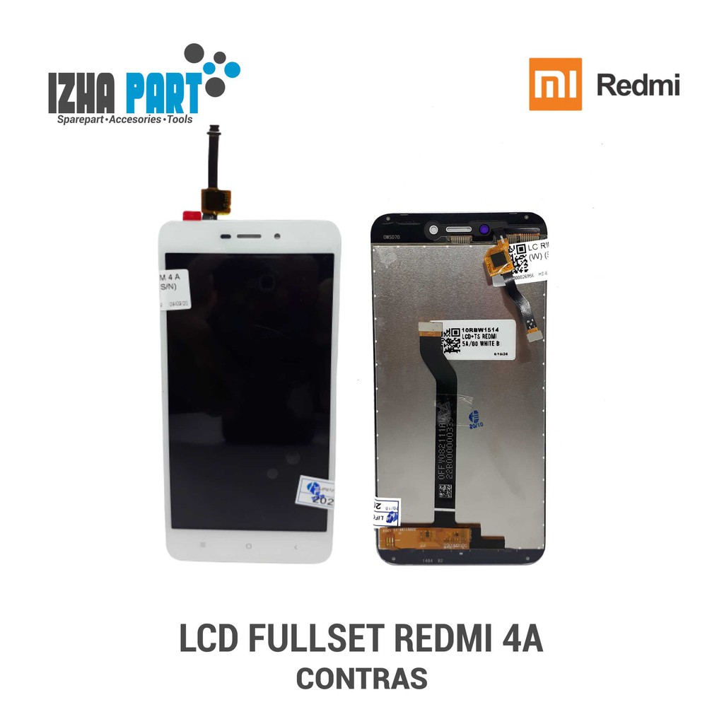Jual Lcd Touchscreen Xiaomi Redmi 4A ( White ) | Shopee Indonesia