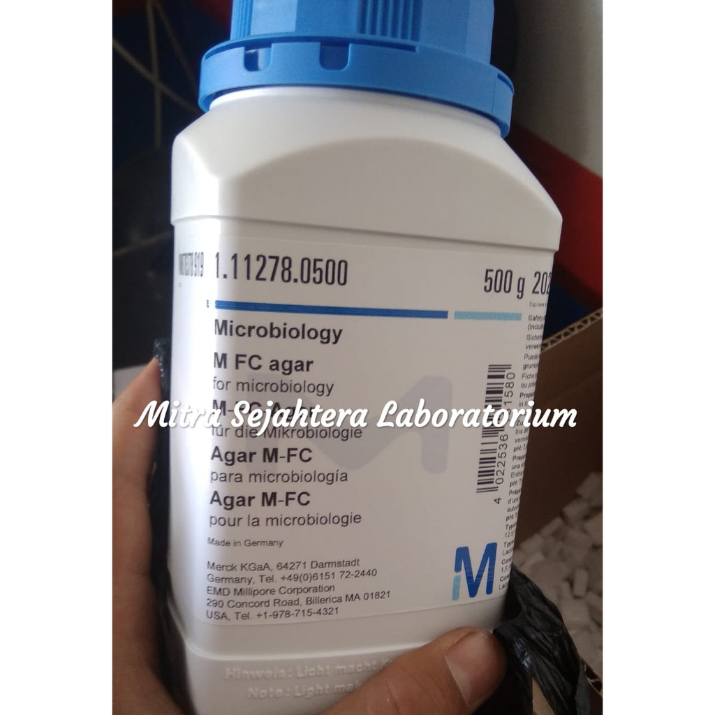 Jual M FC AGAR FOR MICROBIOLOGY MERCK 500 GRAM 111278 | 1.11278.0500 ...