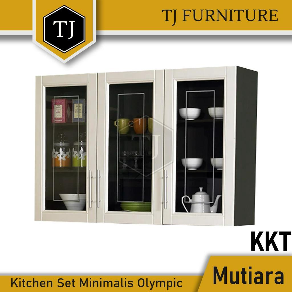Jual Olympic Kitchen Set Mutiara Atas Lemari Dapur / Rak Piring Makanan ...