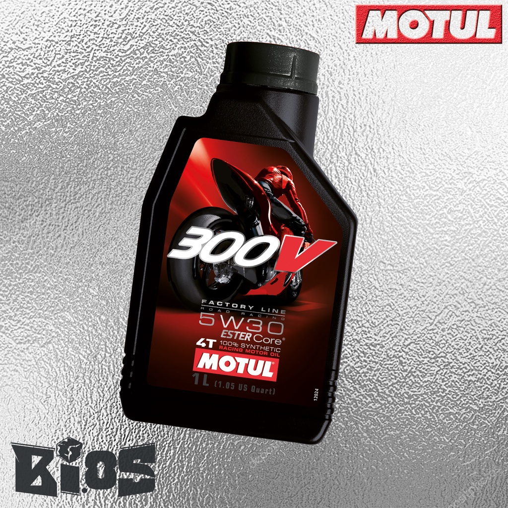 Jual MOTUL 300v 5W30 - 15W50 FACTORY LINE ROAD RACING 100% ORIGINAL | Shopee Indonesia