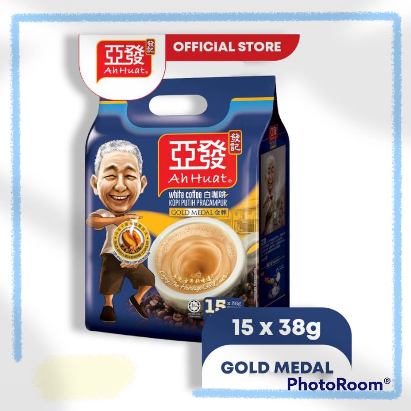 Jual Kopi Ah Huat Gold Medal- Ah Huat Whitee Coffee Medal Malaysia ...