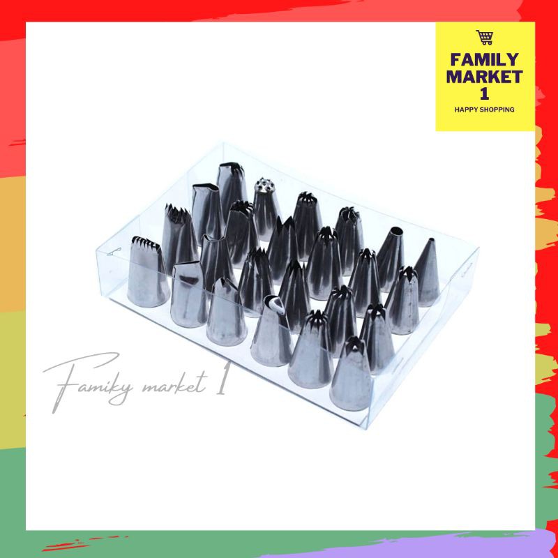 Jual 30Pcs Spuit Icing Dekorasi Kue Sus Daun Aluminium Piping | Shopee ...