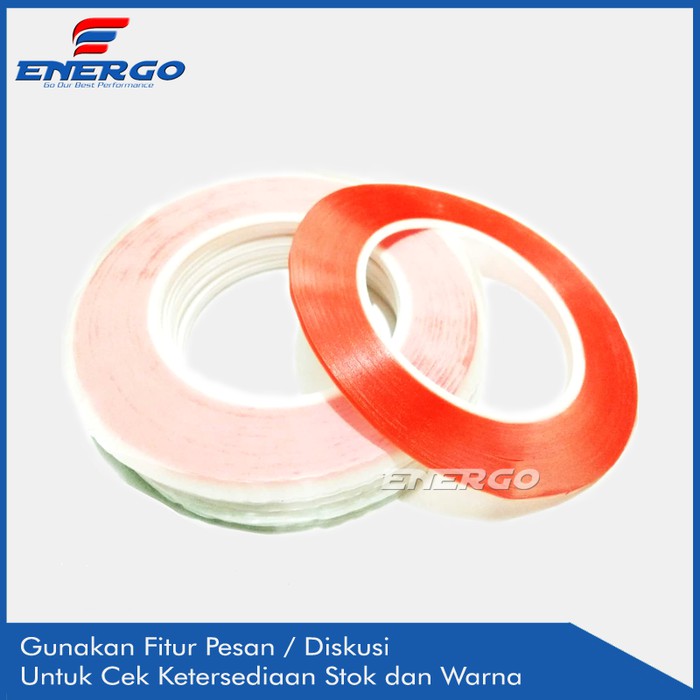 Jual Double Tape 3M Sticker Merah | Shopee Indonesia