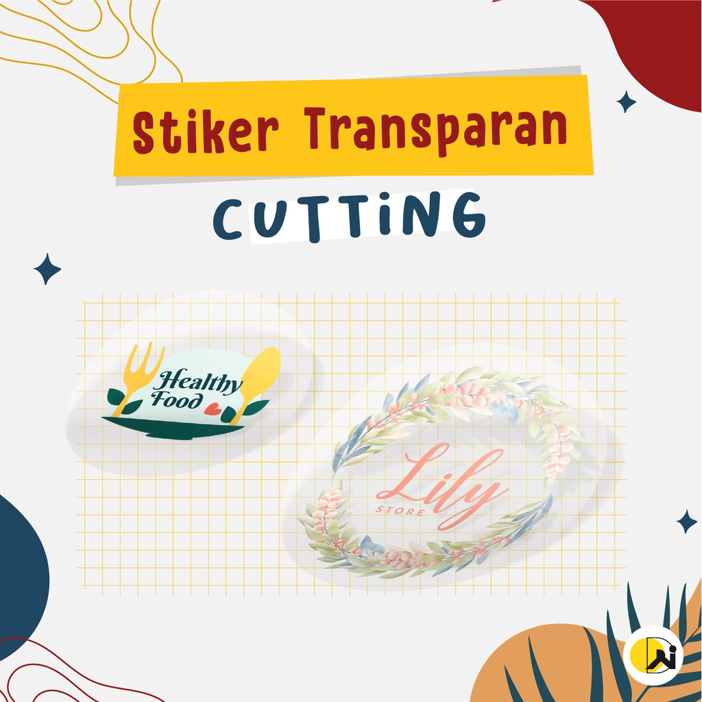 Jual Stiker Label Transparan Cutting | Shopee Indonesia