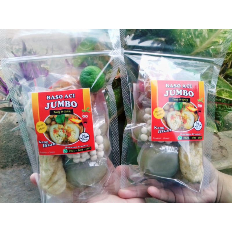 Jual PAKET RESELLER 2 Baso Aci Jumbo Kang Ihsan (5pcs) | Shopee Indonesia