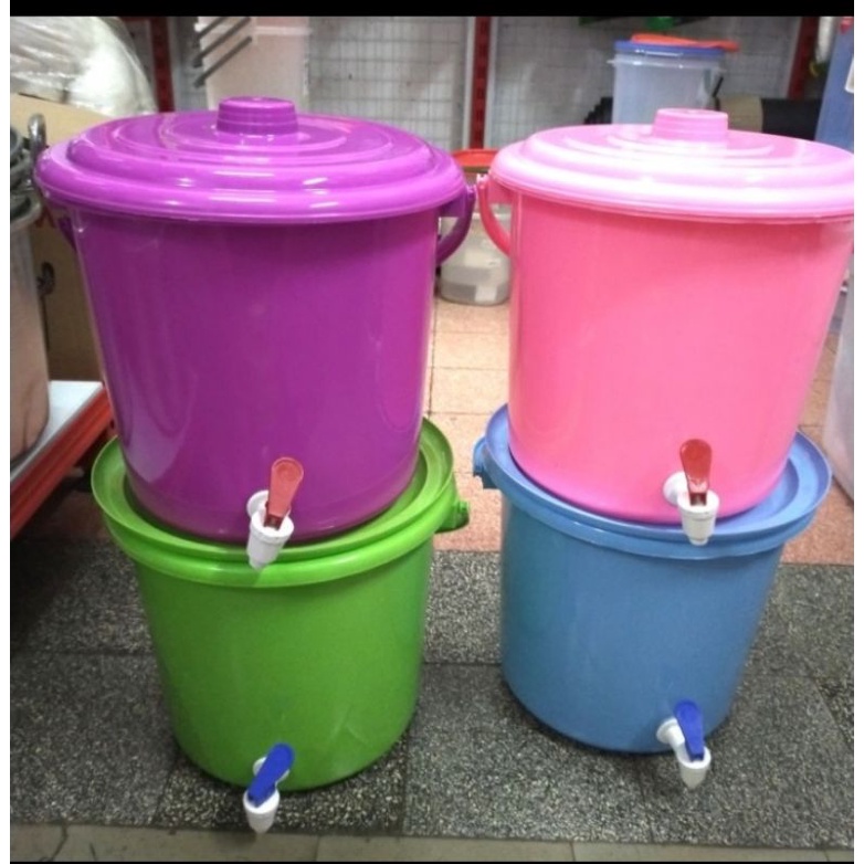 Jual EMBER KRAN / EMBER CUCI TANGAN +'TUTUP - ± 3GALON | Shopee Indonesia