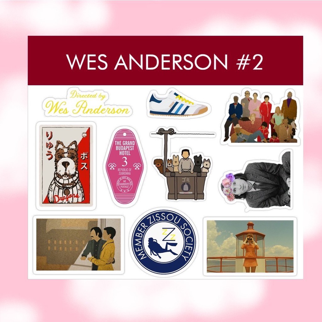 Jual Sticker Film Wes Anderson #2 | Shopee Indonesia