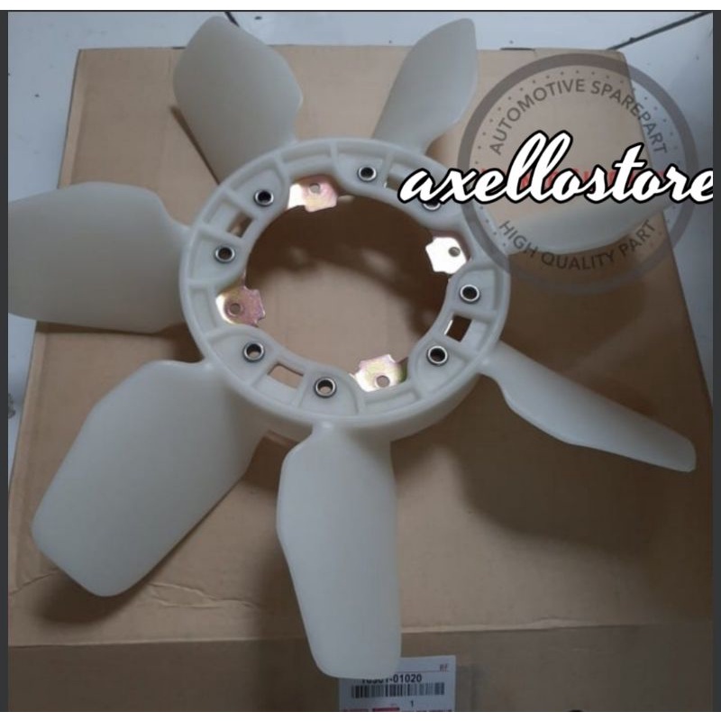 Jual Kipas radiator fan Blade Toyota Hilux Vigo Innova Fortuner diesel ...