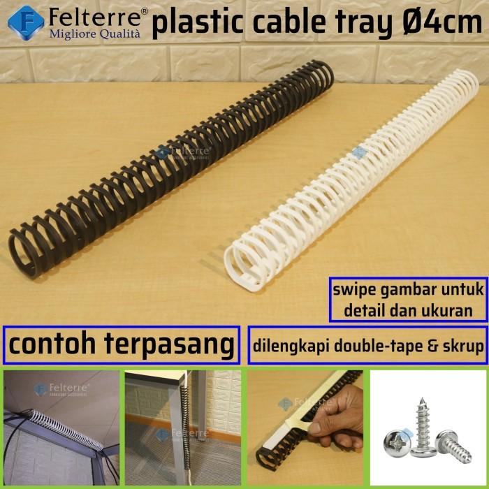 Jual Cable Tray 4Cm Felterre | Kabel Duct Management Organizer ...