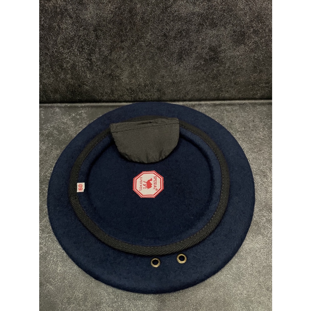 Jual Baret Brimob|Baret Camel Satpam|Baret Pemadam|Baret Camel | Shopee ...