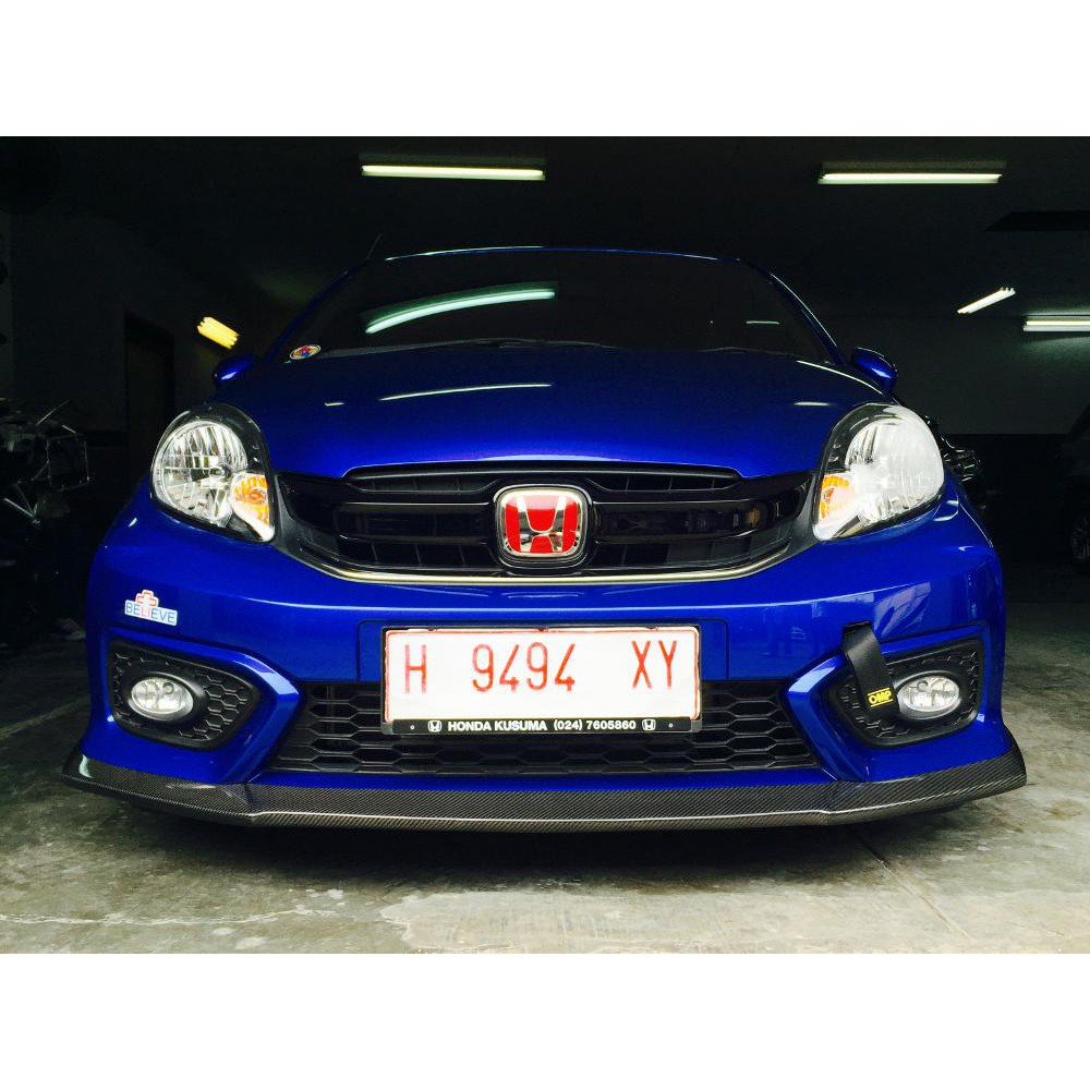 Jual bodykit spoon sport lips honda BRIO pre facelift bahan duraflex ...
