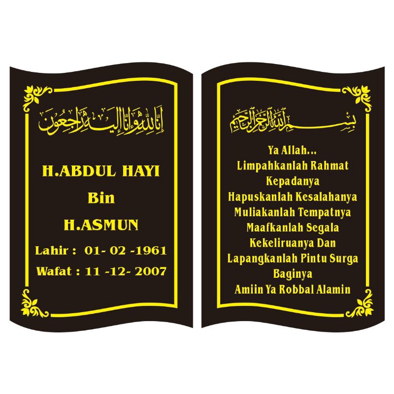 Jual mal sticker batu nisan | Shopee Indonesia