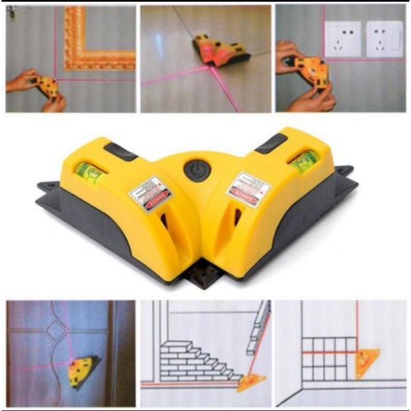 Jual laser garis sudut siku simetris pasang lantai alat laser line V ...