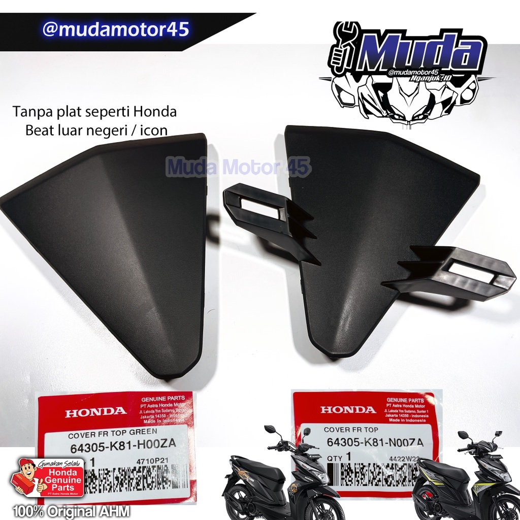 Jual PANEL DASI BEAT ESP ICON 2017 2018 2019 BUTA 64305-K81-N00ZA-H00ZA COVER FR TOP DUDUKAN ...