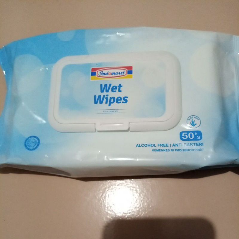 Jual Tissue Basah Indomaret 50's Non Alkohol | Shopee Indonesia