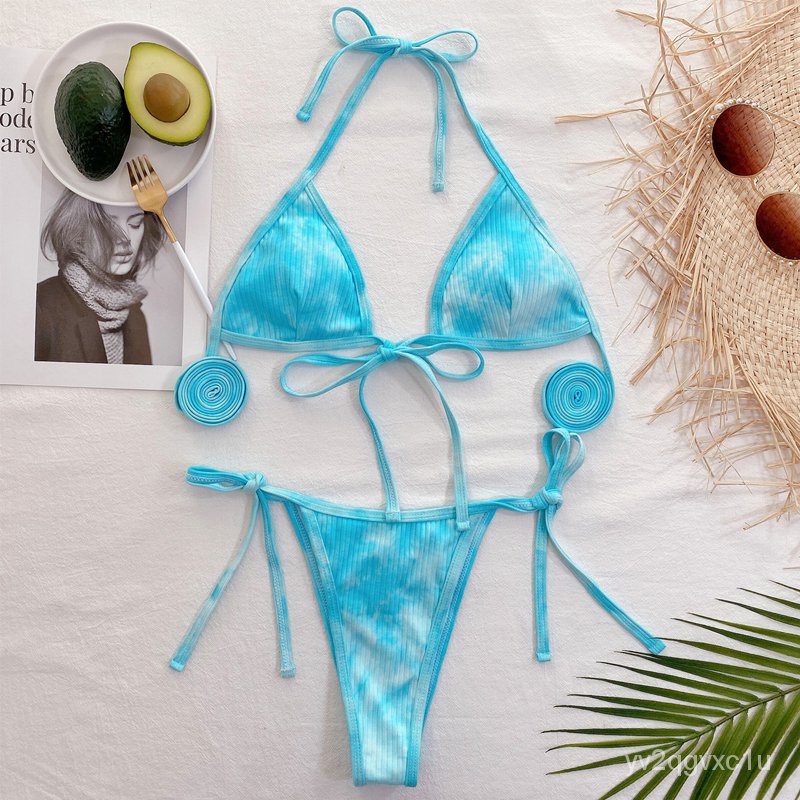 Jual Two piece sets swimsuit Sexy ladies brazilian triquinis 2021 ...