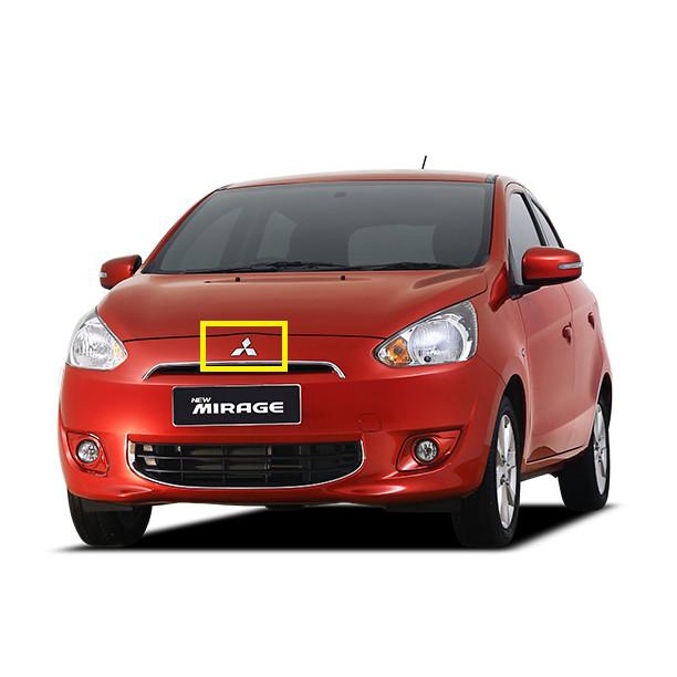 Jual Emblem Logo 3 Berlian Grill Radiator Mitsubishi Mirage - 7415A603 ...