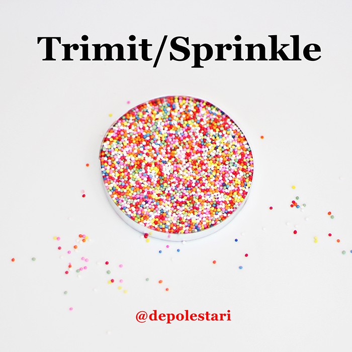 Jual Rainbow Sprinkle Trimit Pasir | Shopee Indonesia