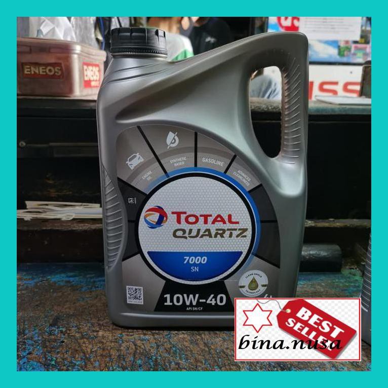 Jual Otomotif--Penghemat Bbm-S- Oli Total Quartz 7000/Oli Total 7000/Oli Mesin/Oli Total 10W40 ...