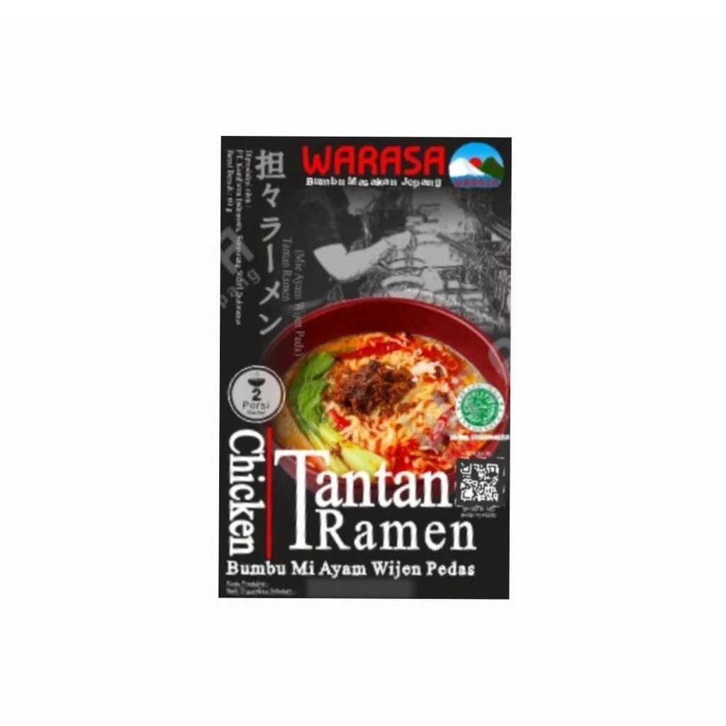 Jual WARASA Bumbu Instant Tantan Ramen Sukiyaki No MSG HALAL MUI 50gr ...
