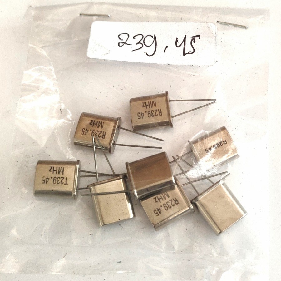 Jual XTAL CRISTAL CRYSTAL 239.45 MHz VHF WIRELESS | Shopee Indonesia