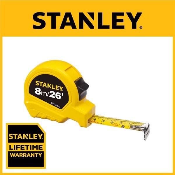 Jual Meteran Stanley STHT33994 Short Tape Rules 8m/26"x25mm | Shopee ...