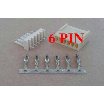 Jual Konektor konnektor conector connector Putih 6p 6 p 6pin 6 pin ...