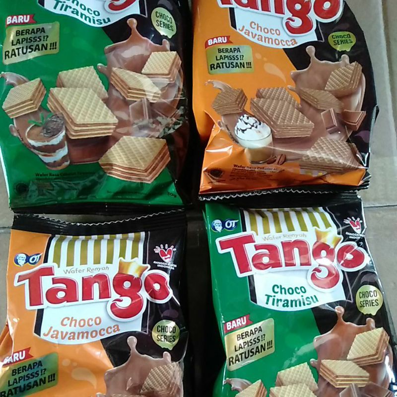 Jual wafer tango choco javamocca tiramisu | Shopee Indonesia